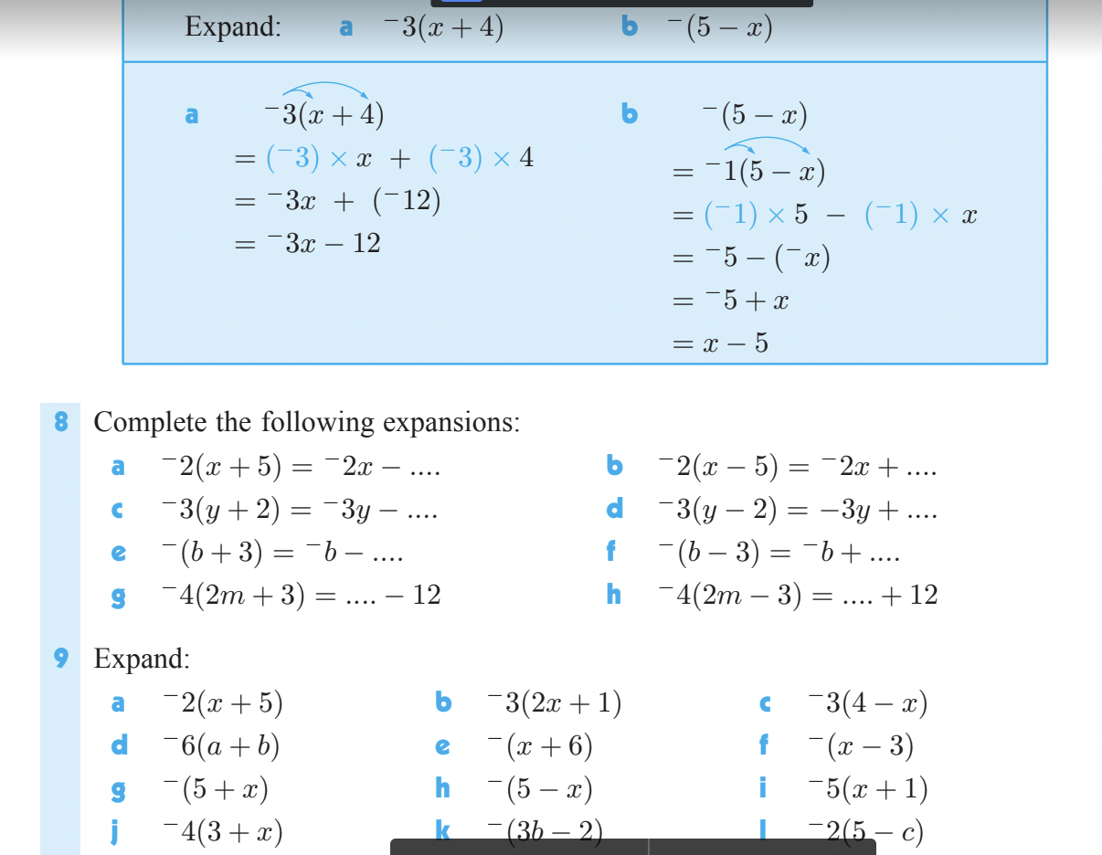 9C2MAT23: Expanding Expressions 2 | MHOL